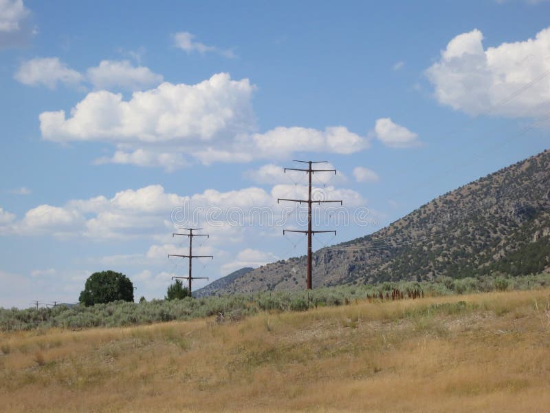 High Tension Wires stock image. Image of energy, structure - 47248077