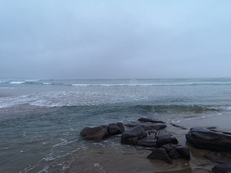 High Tide Rolling in stock photo. Image of high, scottsburgh - 136826372