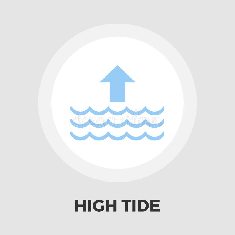 High tide stock illustration. Illustration of nature - 32303389
