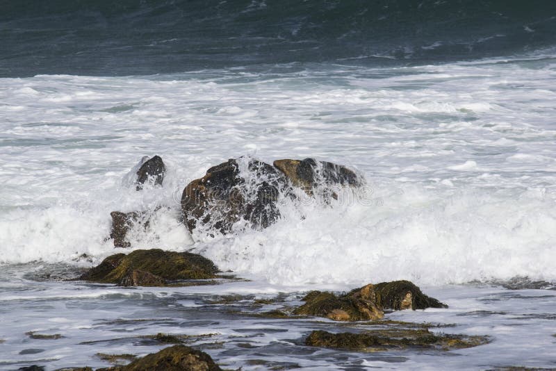 High tide stock photo. Image of nature, ocean, rocks - 60814286