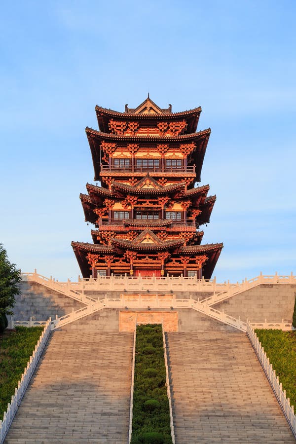 The high tower in the park stock image. Image of city - 118207765