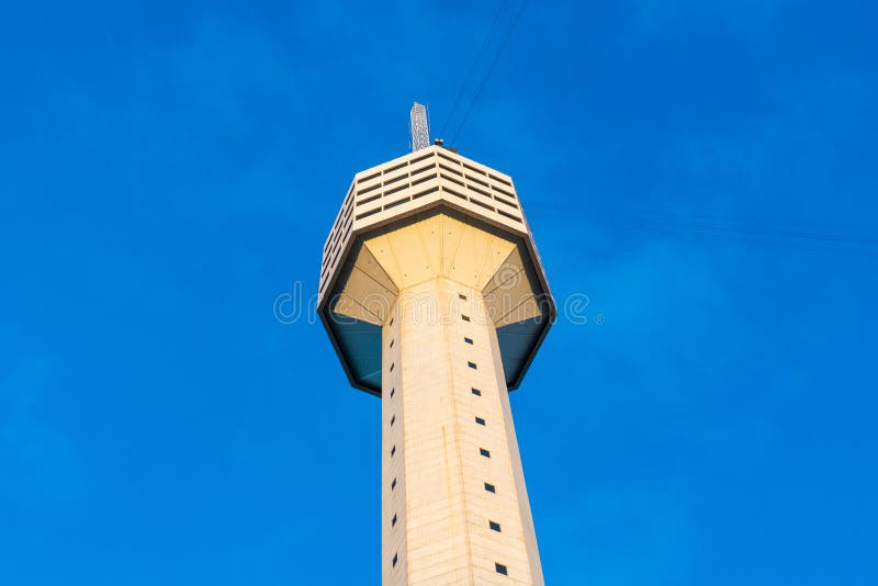 High tower in Pattaya stock image. Image of historical - 337840319