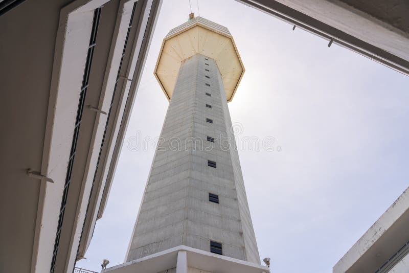 High tower in Pattaya stock image. Image of historical - 337840319