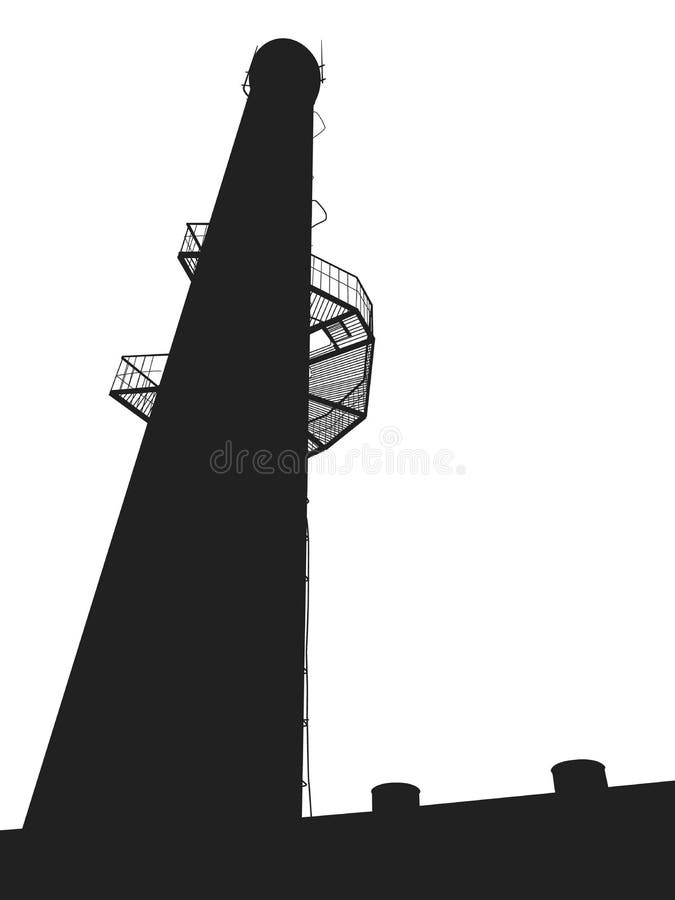 High tower vector stock vector. Illustration of building - 60528016
