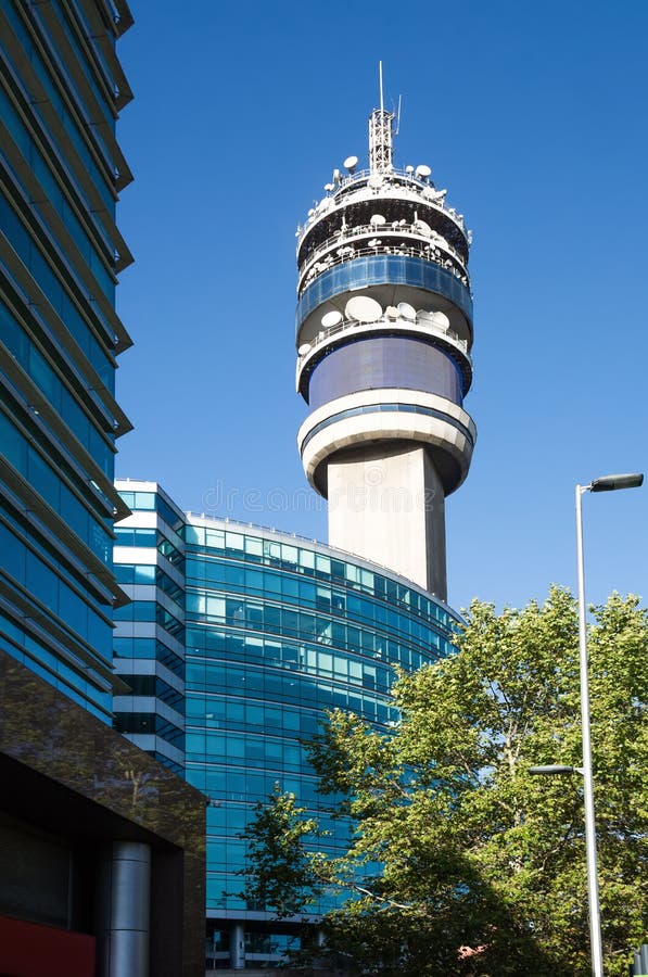 TV tower in Santiago stock image. Image of outdoors - 204945937