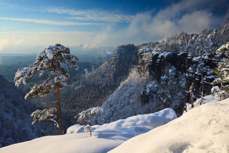 High up snow mountain top. stock image. Image of recreation - 118921227