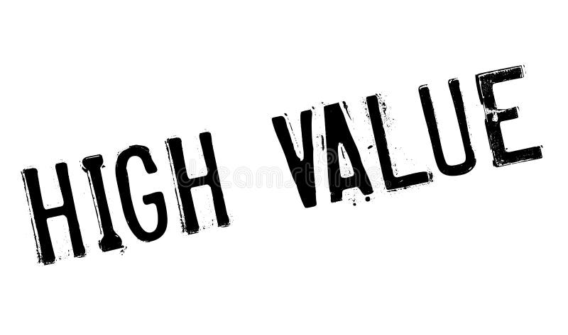 High Value Typographic Stamp Stock Vector - Illustration of mood ... High Value Typographic Stamp Stock Vector - Illustration of mood ...