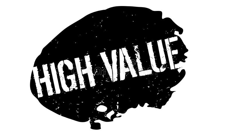 High Value Typographic Stamp Stock Vector - Illustration of mood ... High Value Typographic Stamp Stock Vector - Illustration of mood ...
