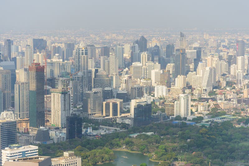 High view of high building stock image. Image of bangkok - 140774757