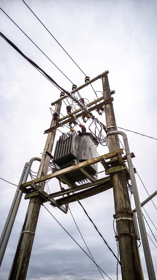 High Voltage Ac Transformer To Distribute Electrical Power To People S ...