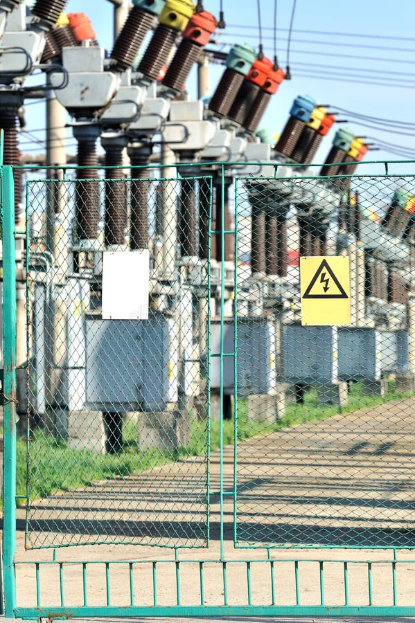 Electric shock danger sign stock photo. Image of electric - 24749276