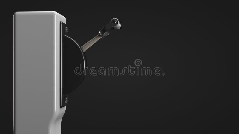 High-voltage Automatic Lever Switch. Side View Stock Illustration ...