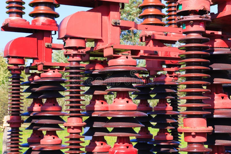 High Voltage Circuit Breaker Stock Image - Image of network, industry ...