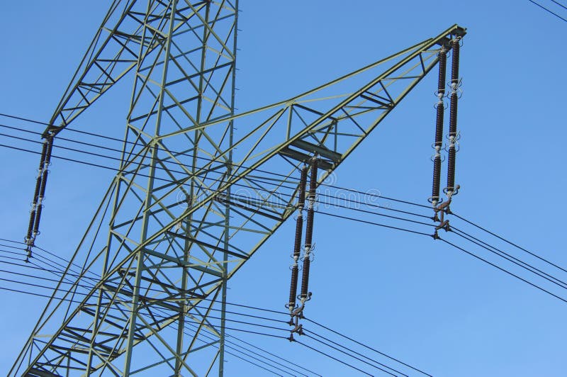 High voltage connections stock image. Image of circuit - 4222817