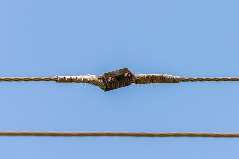 High-voltage Connector Electric Wire System Stock Photo - Image of ...
