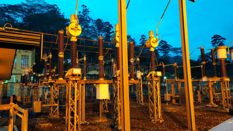 498 High Voltage Power City Night Stock Photos - Free & Royalty-Free ...