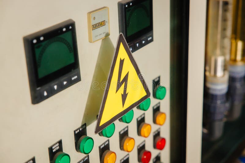 High Voltage Electric Box, Electricity Control Panel with Bottle ...