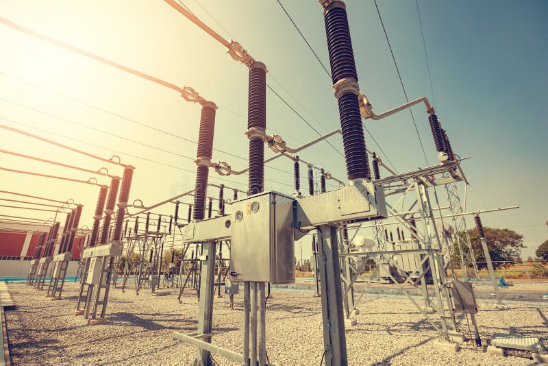 High Voltage Electric Insulated Yard. is an Access Point for Multiple ...