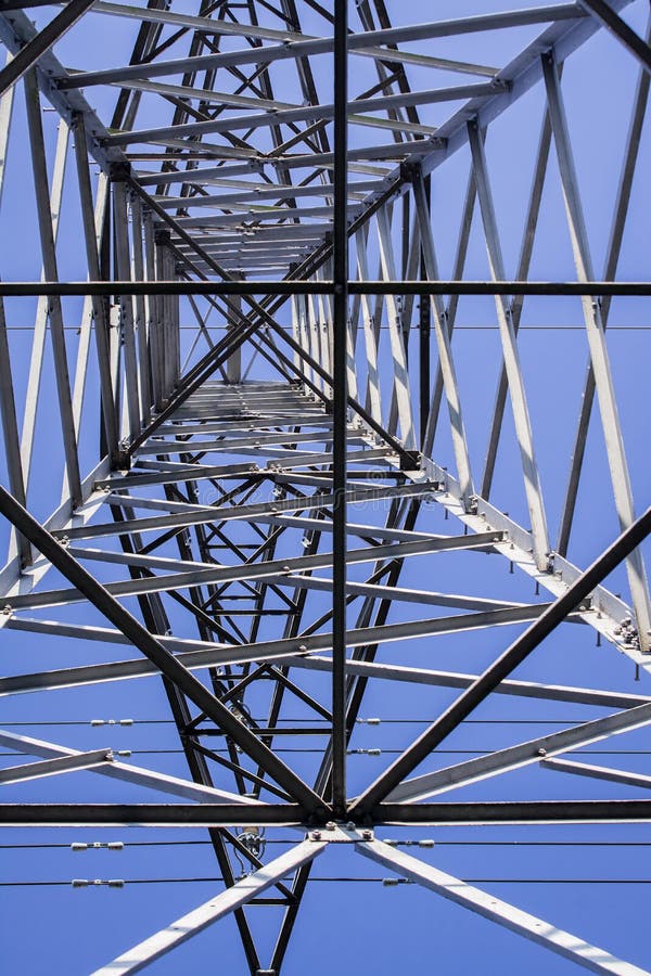 High Voltage Electric Post Power-plant Transformer Station Power Pylon ...