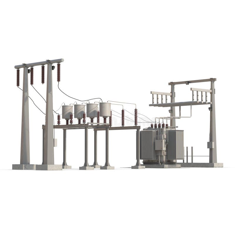 Substation Stock Illustrations – 1,806 Substation Stock Illustrations ...