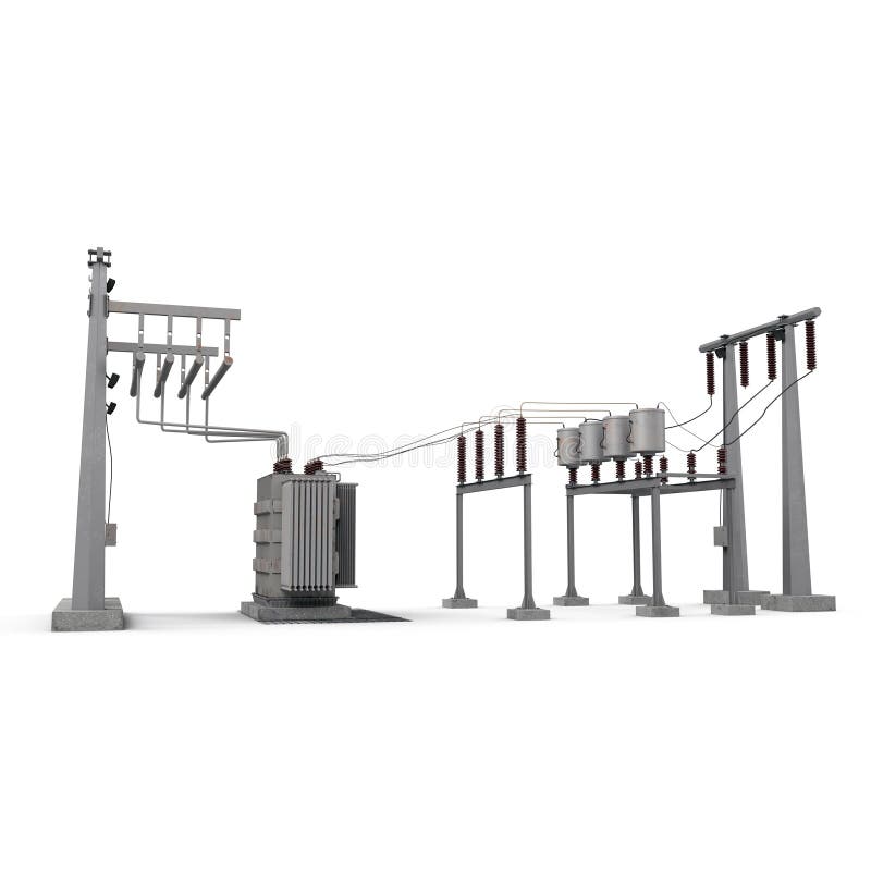 Substation Stock Illustrations – 1,806 Substation Stock Illustrations ...