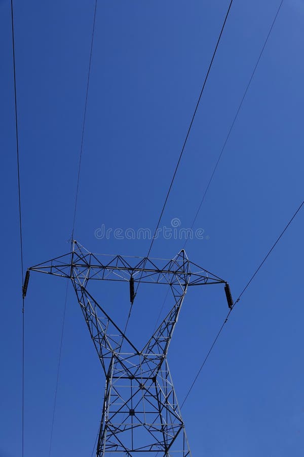 High Voltage Electrical Grid Stock Photo - Image of equipment, clean ...