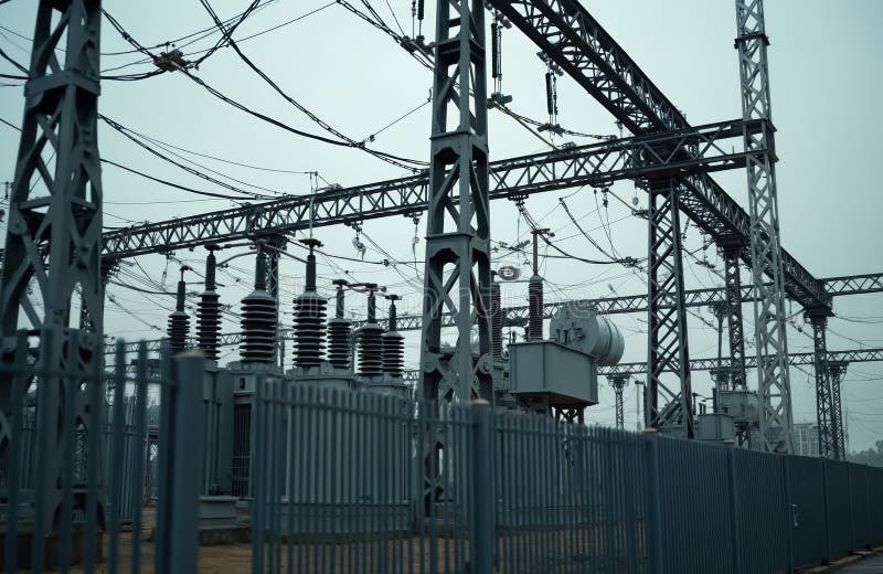 High Voltage Electrical Transformers Stock Illustrations – 605 High ...