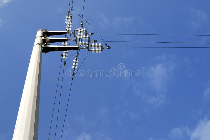 High Voltage Line stock image. Image of volt, voltage - 18625409