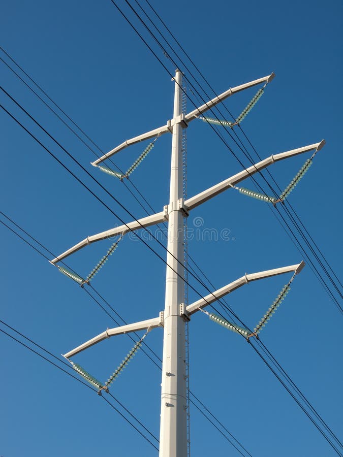 High Voltage power lines stock photo. Image of cable - 22985540