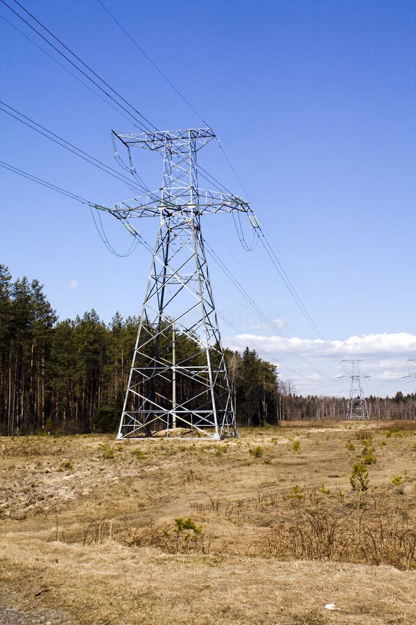 High-voltage Lines Picture. Image: 19508071