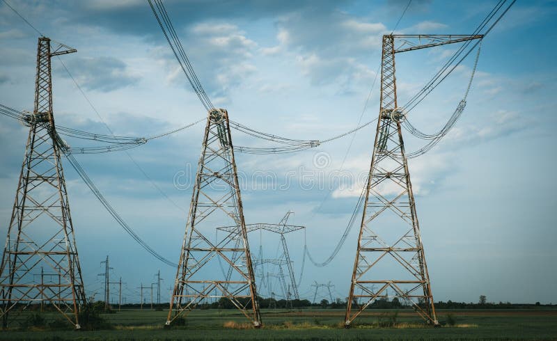 High Voltage Power Line. High Voltage Lines. Electricity Transmission ...