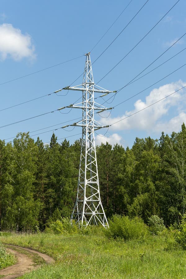 High voltage power line stock photo. Image of energy - 190429606