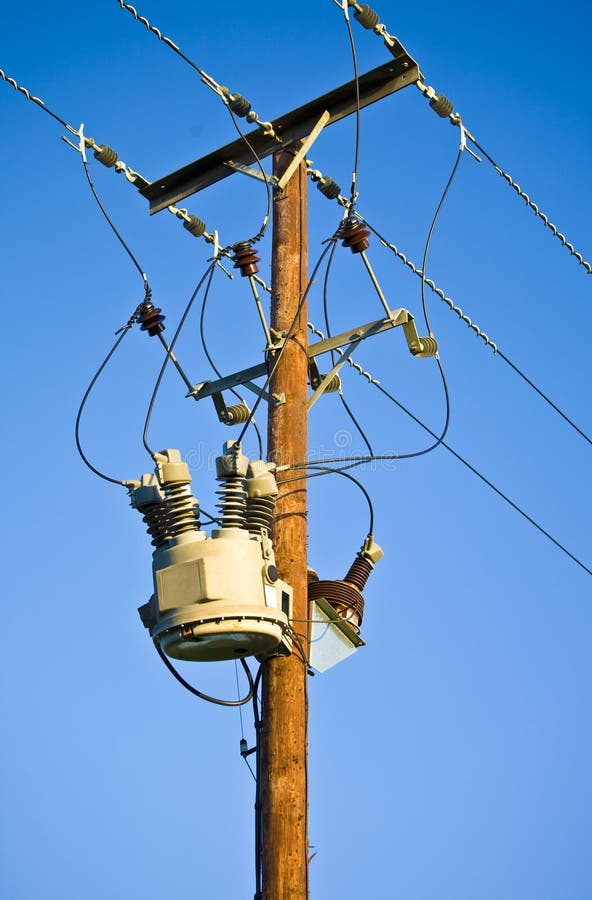 High voltage power lines stock image. Image of natural - 2856637