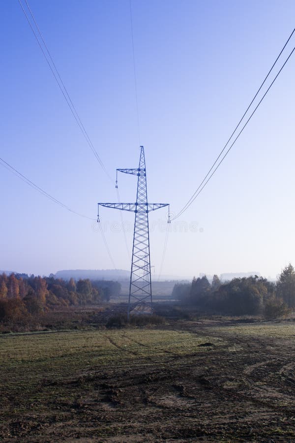 High-voltage Transmission Lines, Accident, Breakage, Wire Breakage ...