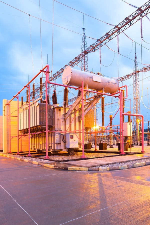 High Voltage Power Transformer Stock Image - Image of america ...