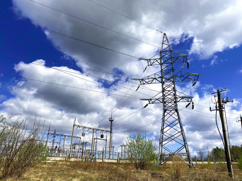 High Voltage Power Transformer Substation Main Power Plant Energy Ideas ...