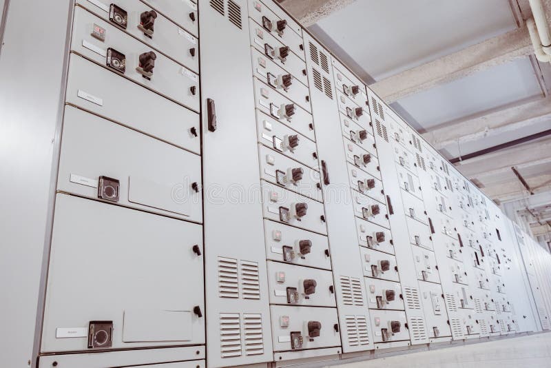 High voltage room stock image. Image of protection, industry - 58525337