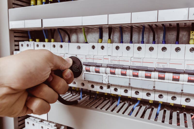 High voltage room stock image. Image of cabinet, metal - 58525455