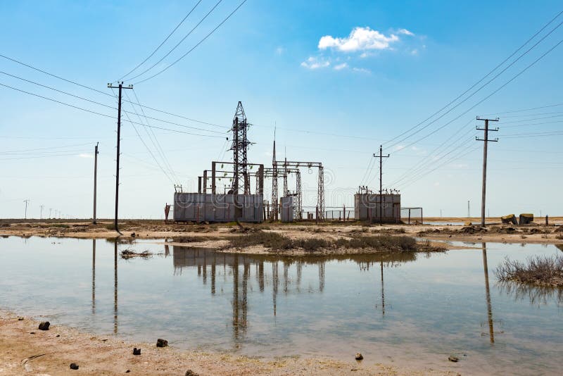 173 Old Abandoned Electricity Substation Stock Photos - Free & Royalty ...