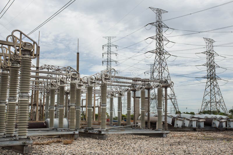 High voltage switchs stock photo. Image of electrical - 44416544