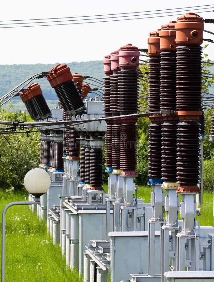 Transformer station stock image. Image of energy, factory - 19123247