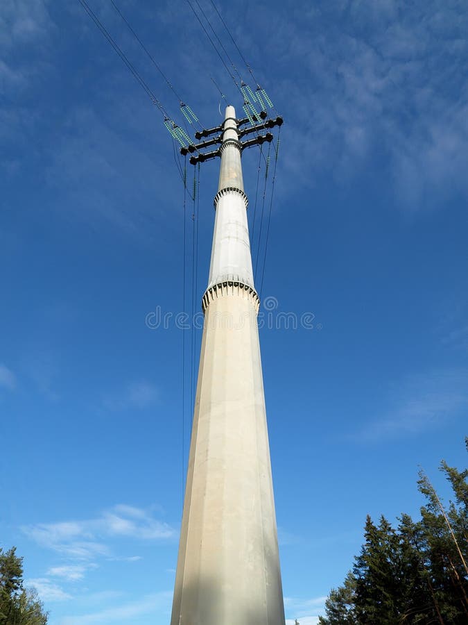 High-voltage Transmission Line Stock Photo - Image of high, wire: 57714074