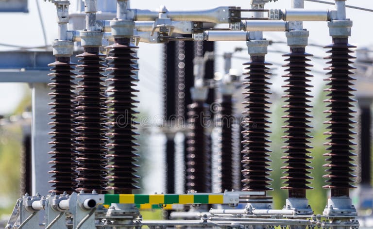 High Voltage Transmission Substation Components: Insulators and ... High Voltage Transmission Substation Components: Insulators and ...