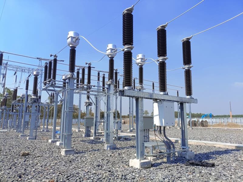 Power station stock image. Image of structure, engineering - 309860329