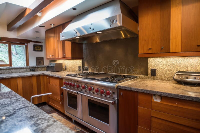 High-volume Kitchen with Range, Oven, and Fryer All in Close Proximity ...