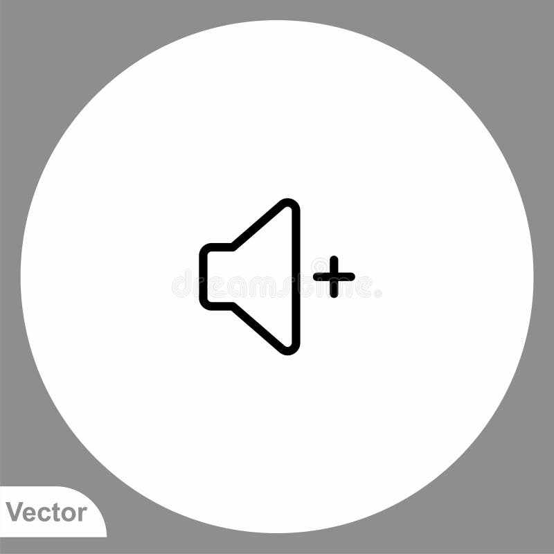 High Volume Warning Road Sign Illustration Stock Illustration ...