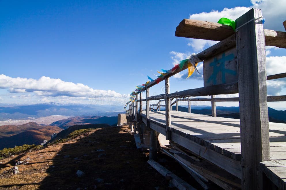High walk way stock image. Image of board, forest, architecture - 32960791