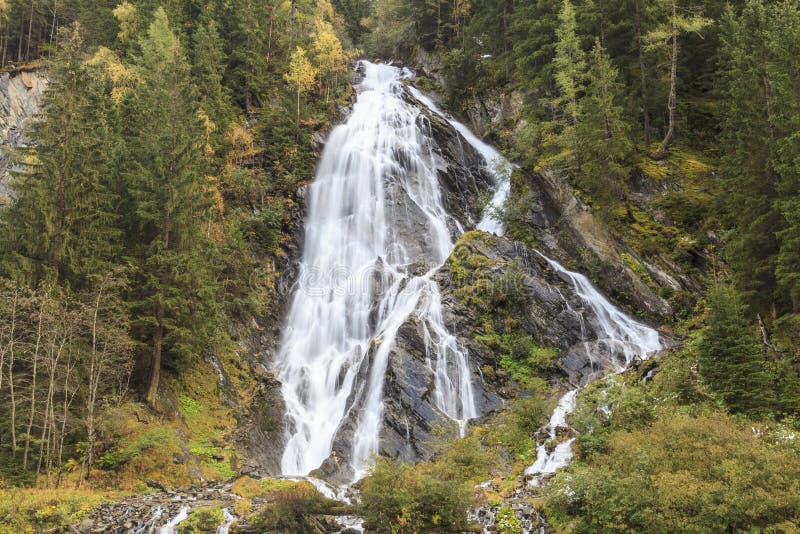 High waterfall stock photo. Image of rocky, running, natural - 25998196