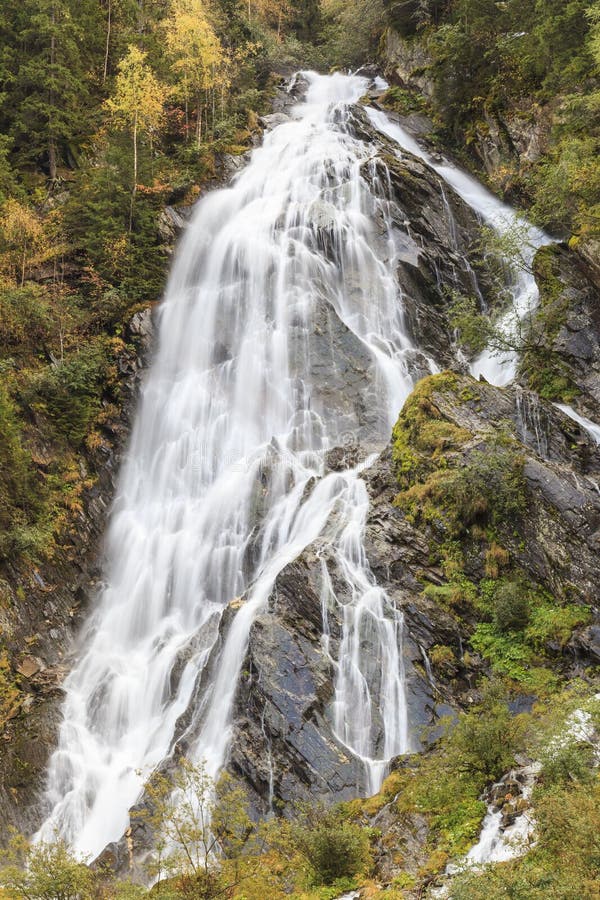 High waterfall stock photo. Image of rocky, running, natural - 25998196