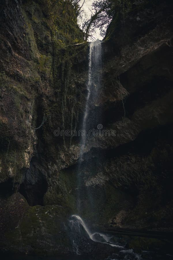 High Waterfall, Water Pouring Stock Image - Image of view, flow: 236774999